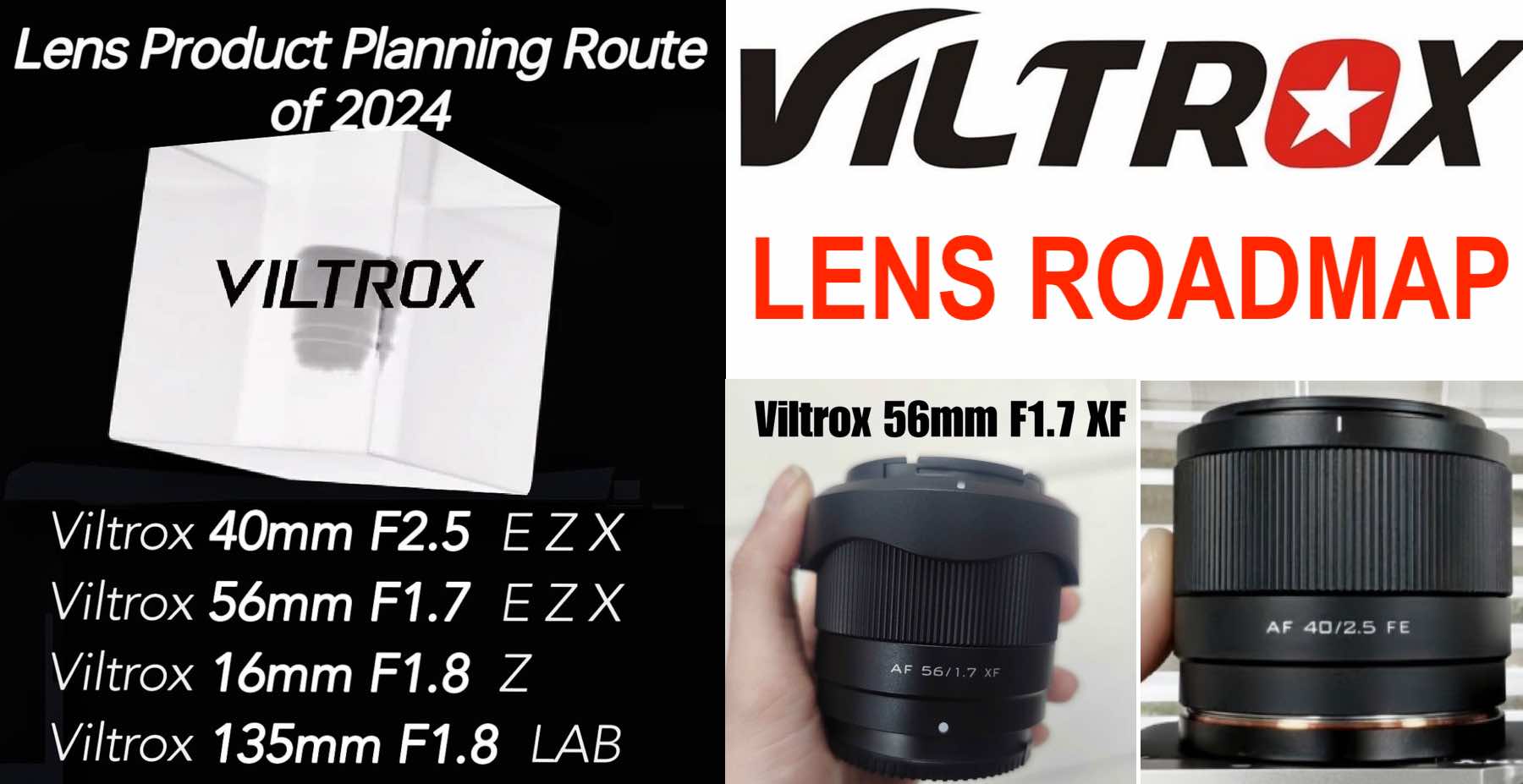 Viltrox Lens Roadmap 2024 Released - Fuji Rumors