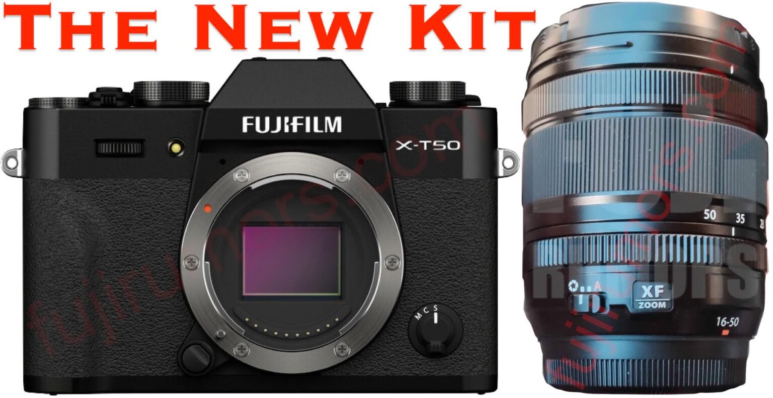 The New Kit: Fujifilm X-T50 to be Announced Together with XF16-50mmF2.8 ...