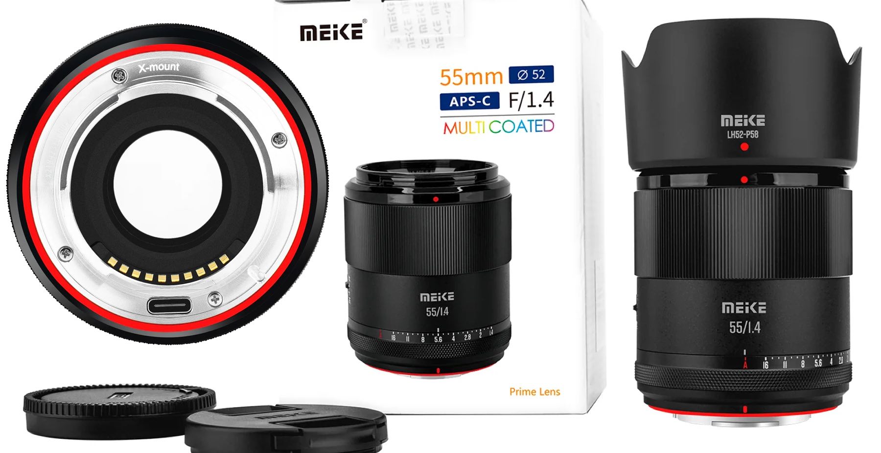 Meike 55mm f/1.4 X Autofocus Lens Announced - Fuji Rumors