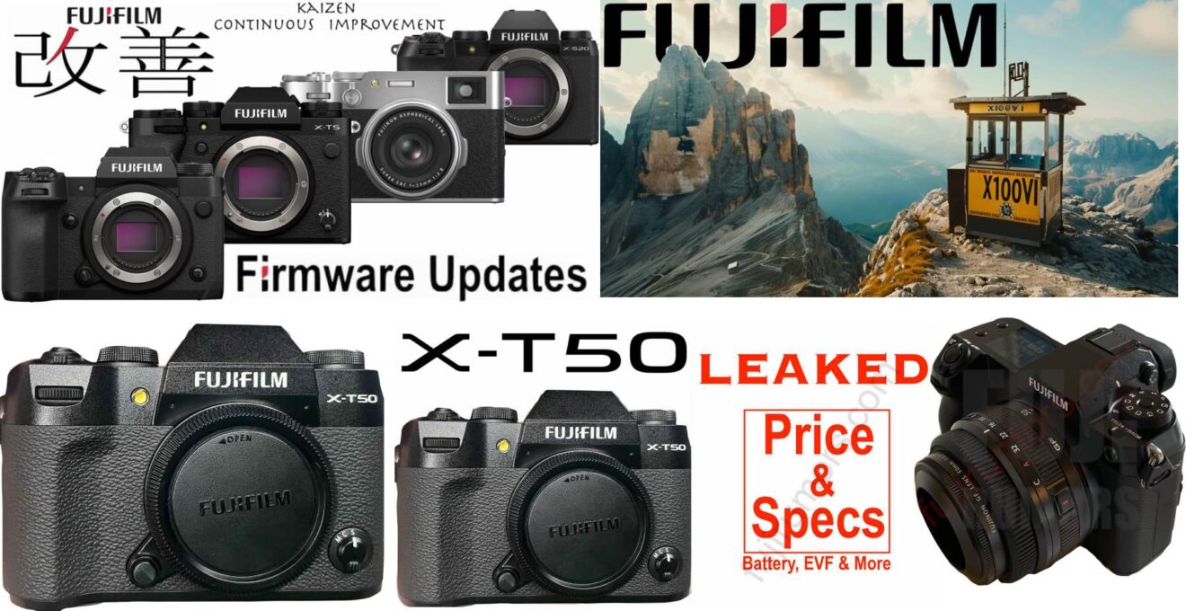 Fujifilm Spreads Firmware Love :: X-T50, GFX100SII and (LOTS) More Rumors :: X100VI Creative ...
