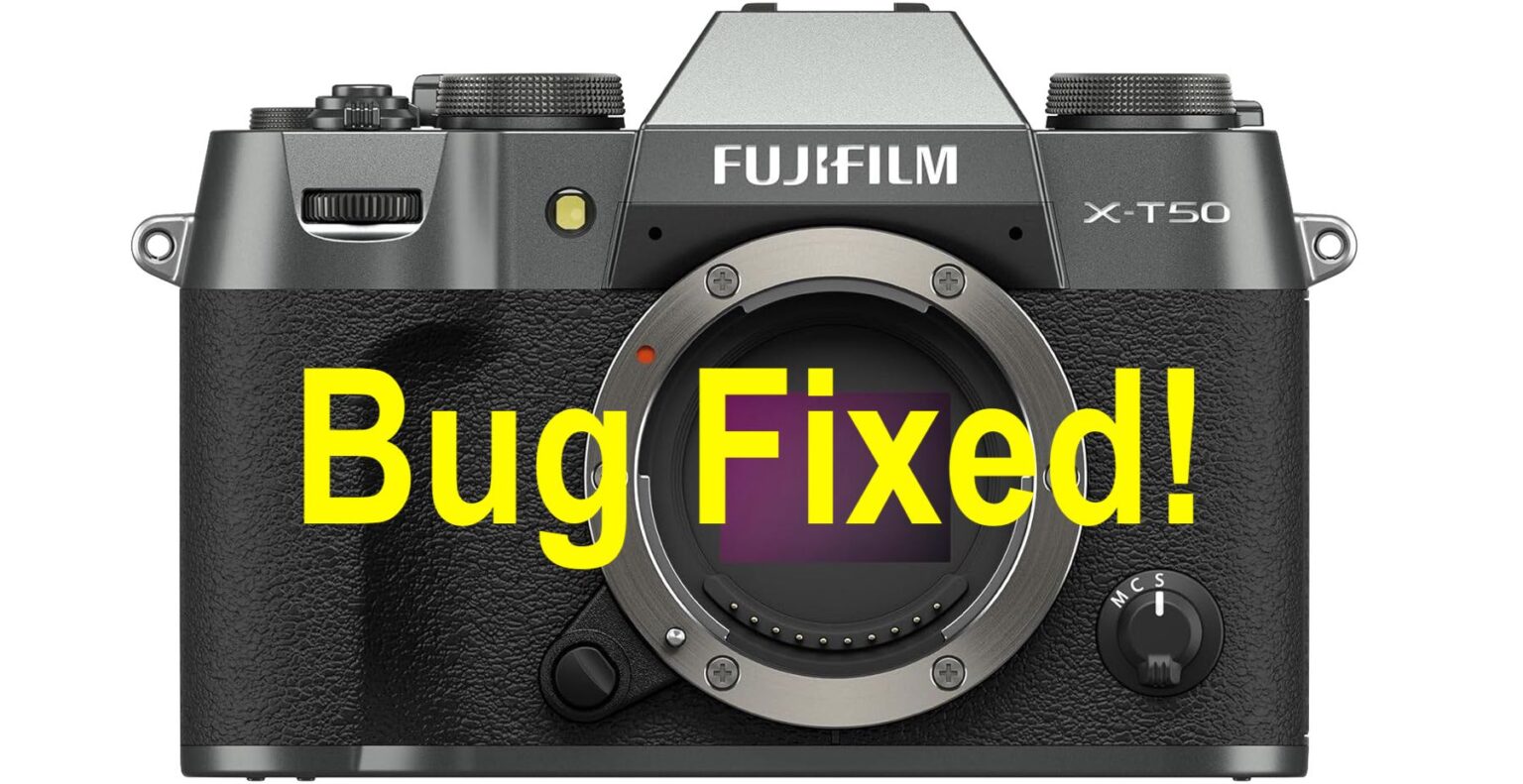 Fujifilm X-T50 Bug Fix Firmware Released - Fuji Rumors
