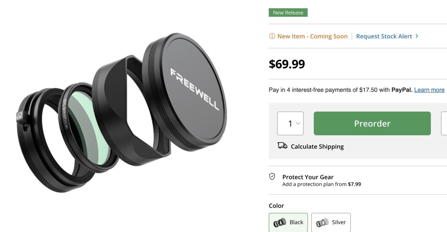 Freewell X100VI/X100V 1.5x Telephoto and 2-in-1 Wide-Angle & Macro Lens ...