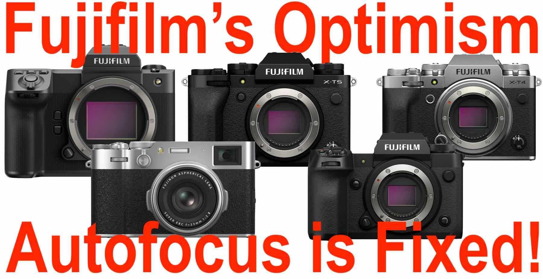Fujifilm Confident in New Autofocus – Says It’s "Nailed" Ahead of Early ...