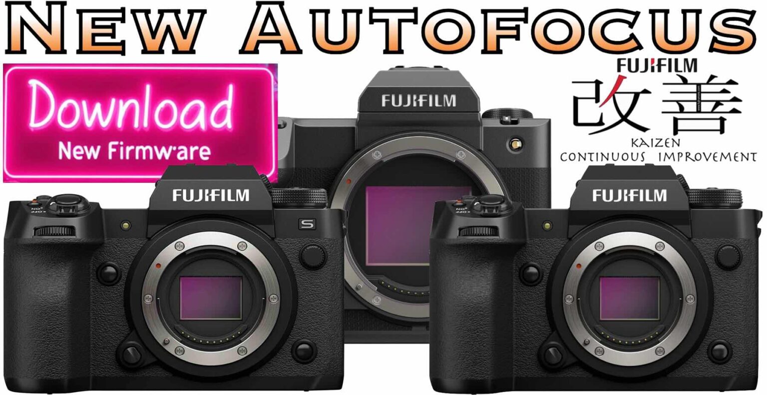 FINALLY: New Autofocus Firmware and New Features Released for Fujifilm X-H2, X-H2S, and GFX100 ...