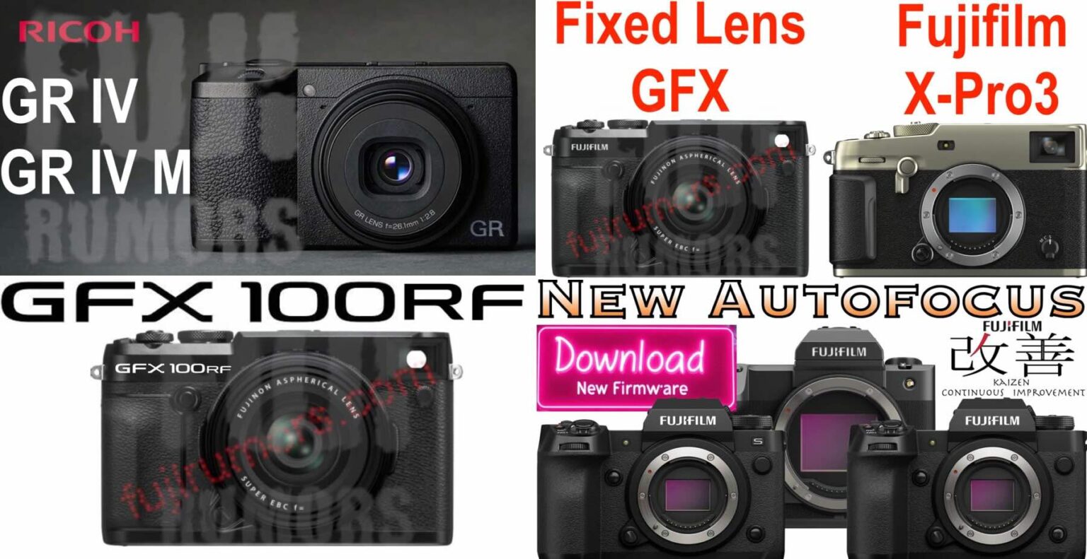 Ricoh Beats Fujifilm, Firmware Love, GFX100RF Specs and More - Top 10 November Articles - Fuji ...