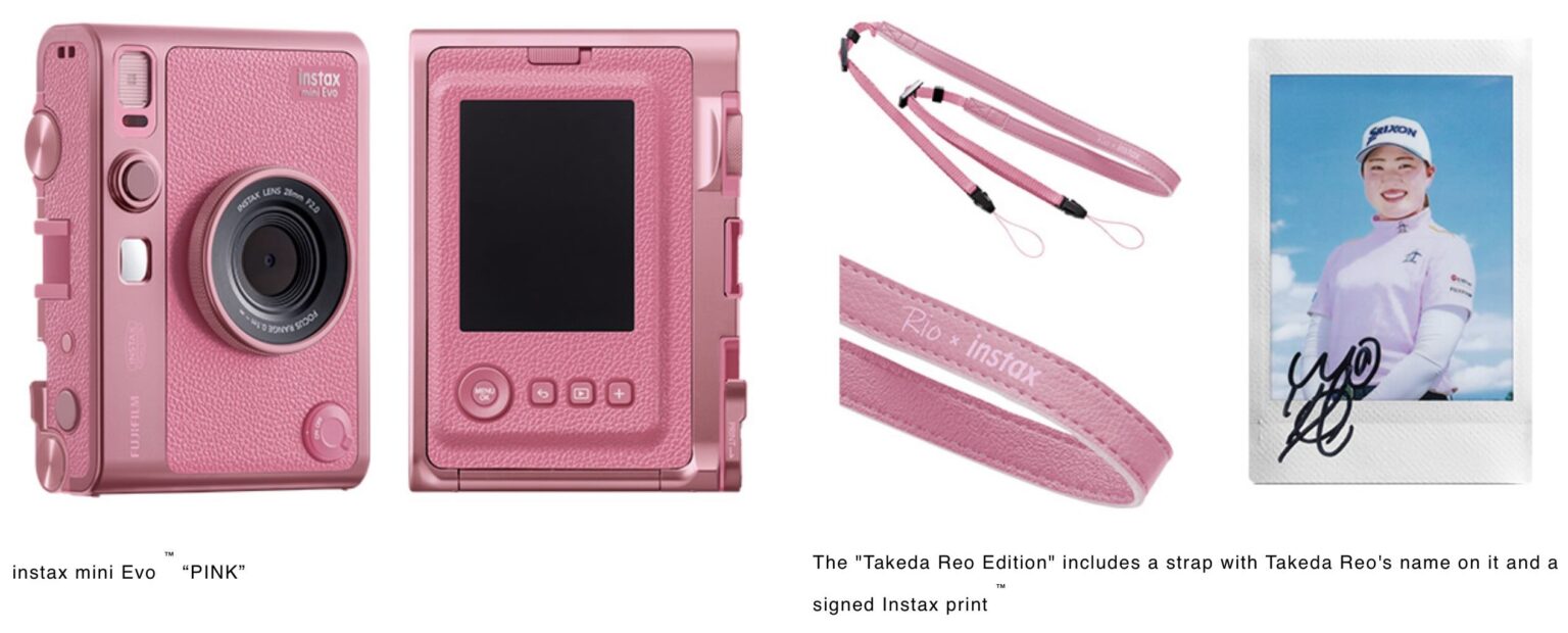Limited Edition Instax Mini EVO Pink Launched along with New Instax ...