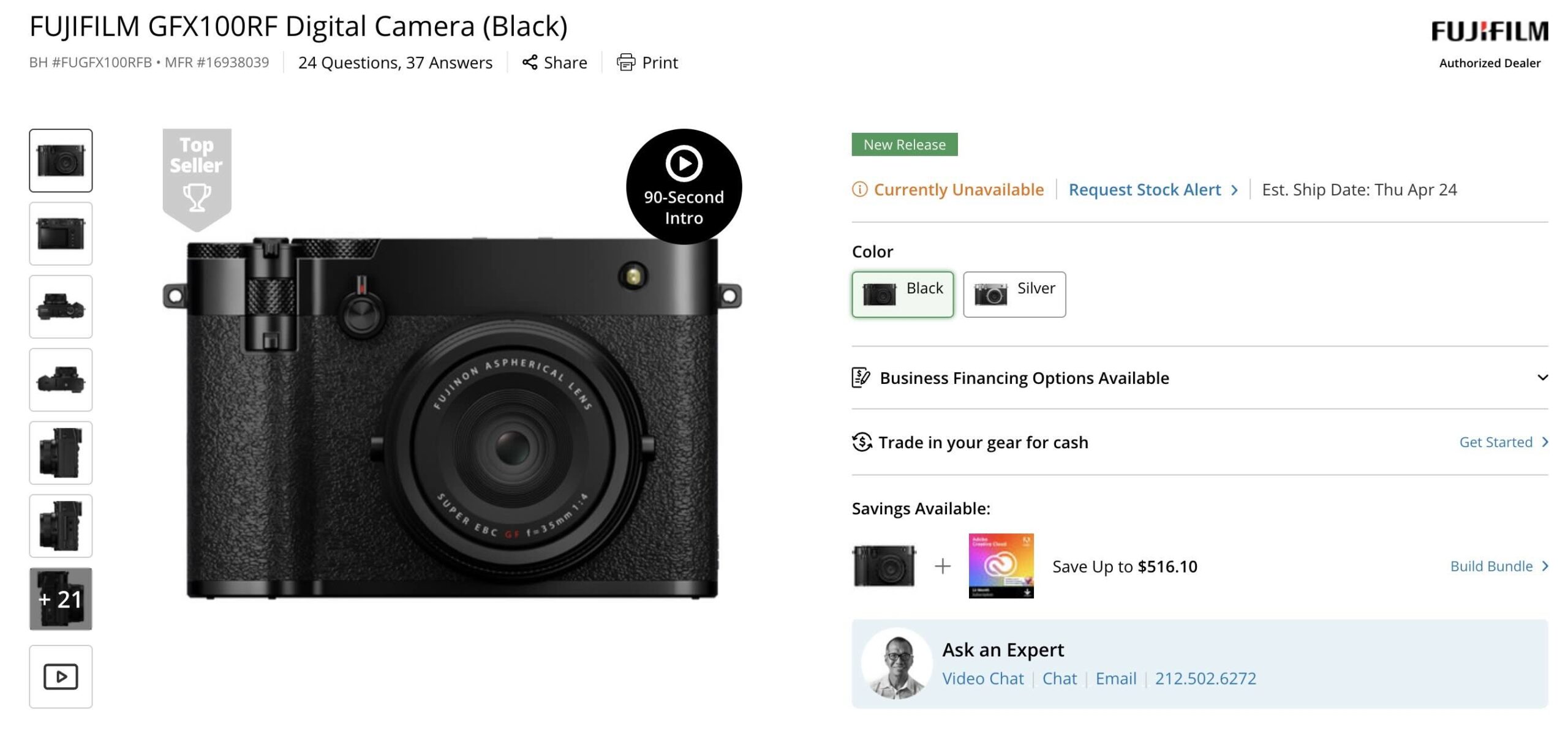 It's Over: No More Preorders on Fujifilm GFX100RF and X-M5 in USA (for Now) - Fuji Rumors