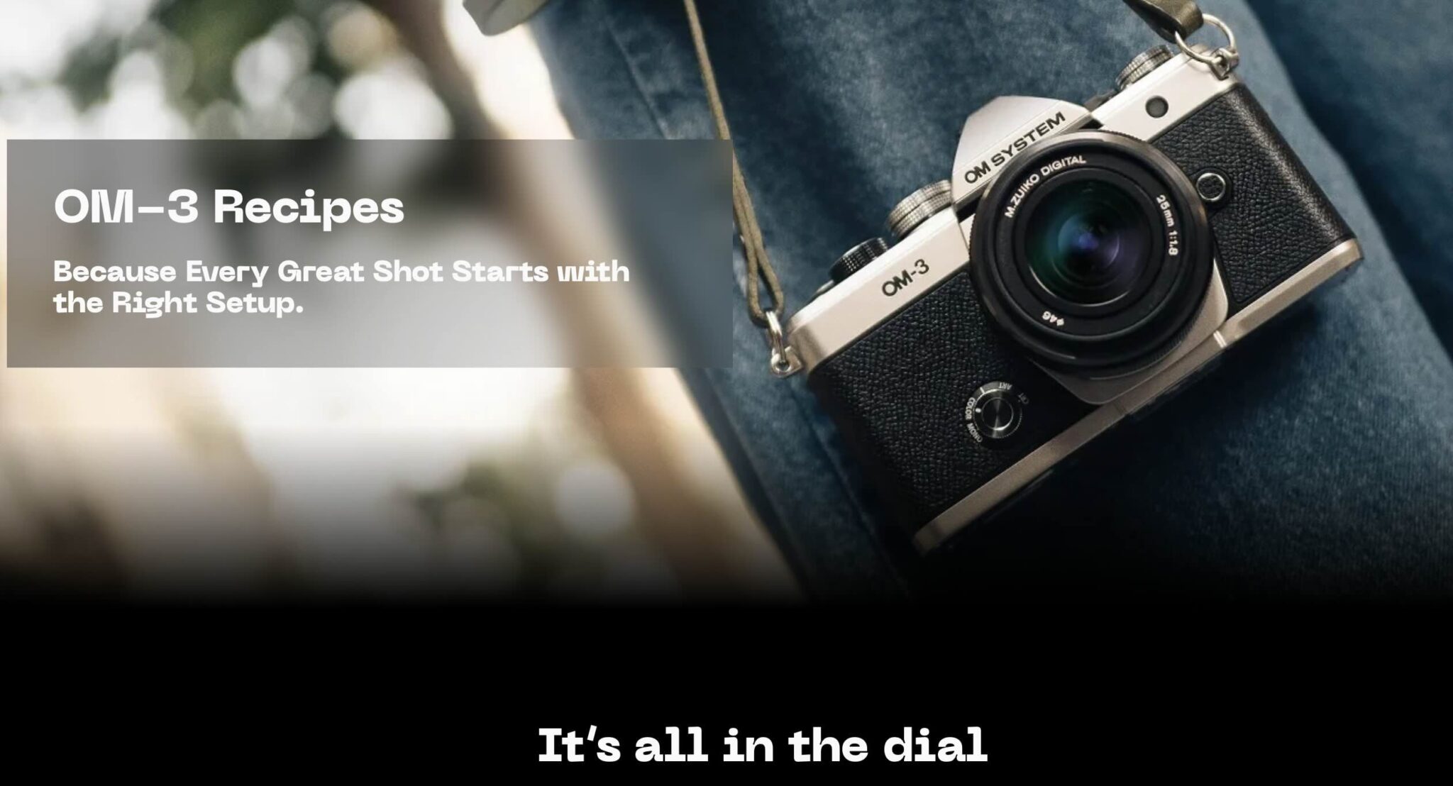 Fujifilm Sets the Trend: OM System Now Copies Film Recipes Idea - Fuji Rumors