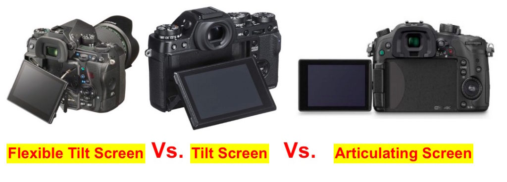 Fujifilm X-T2 (probably) with a Pentax K1 alike Flexible-Tilt Screen ...